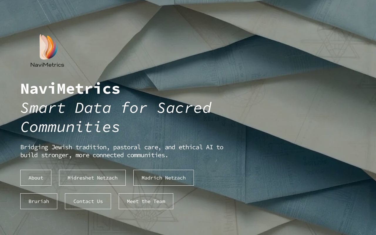 NaviMetrics: Smart Data for Sacred Communities